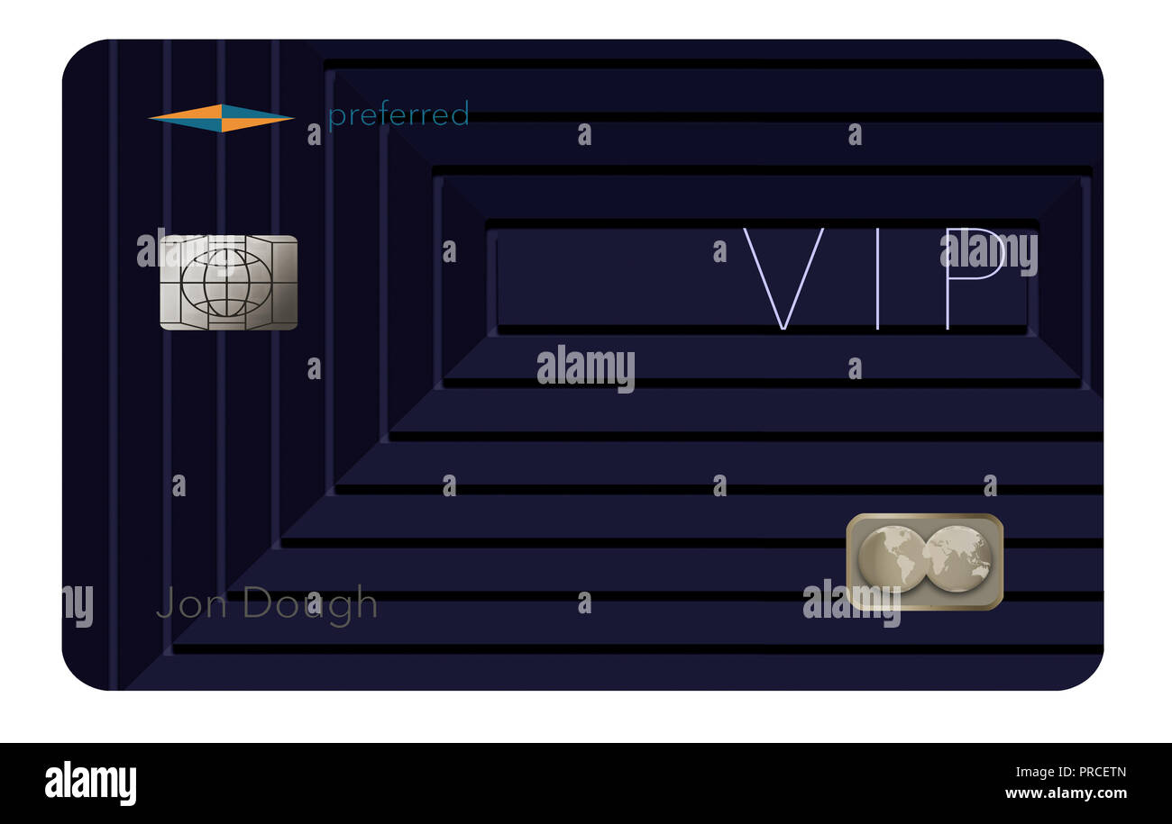 Here is a VIP or preferred customer credit card. It is a generic ...