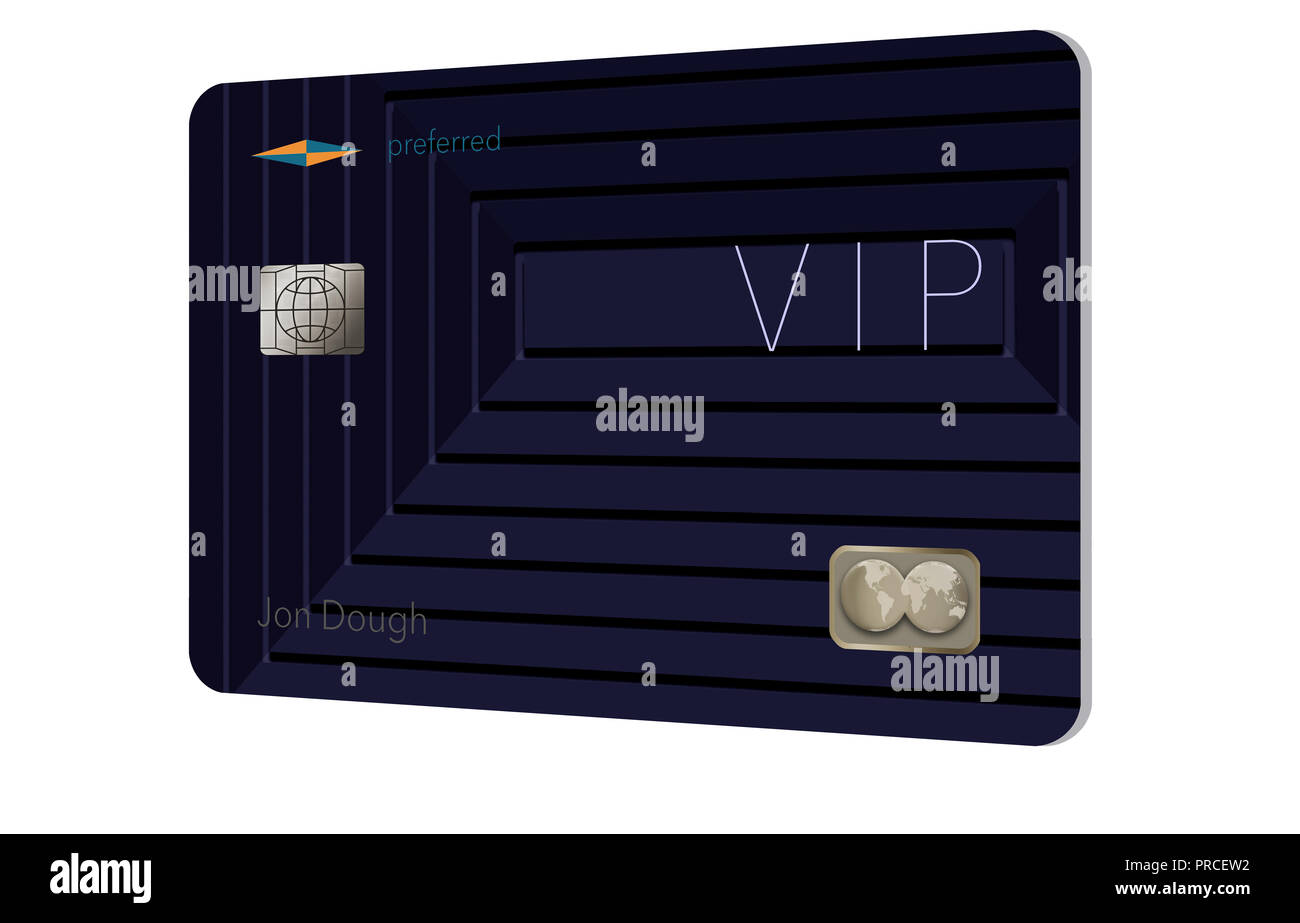 Here is a VIP or preferred customer credit card. It is a generic ...