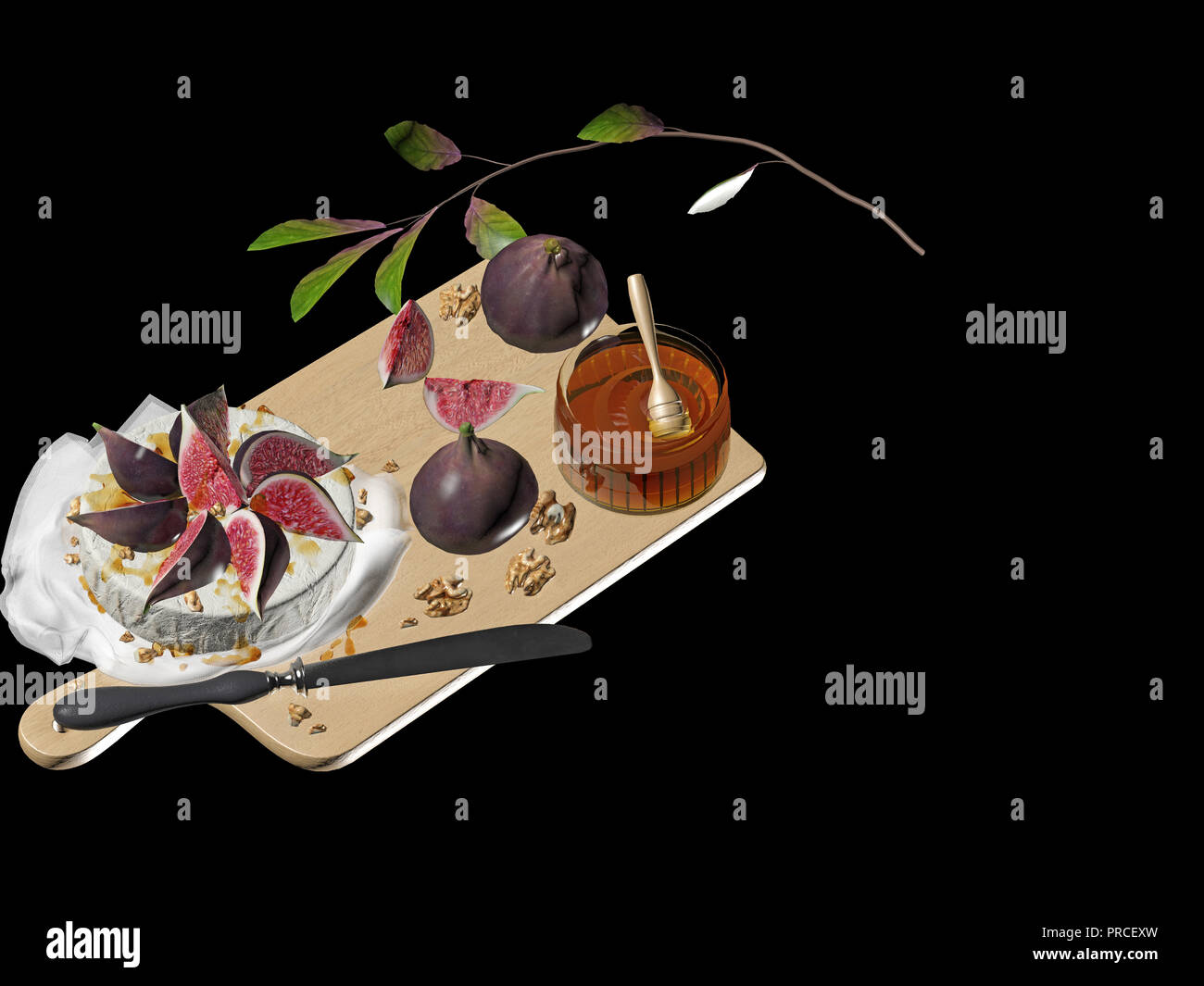 3d render of fruits Stock Photo - Alamy