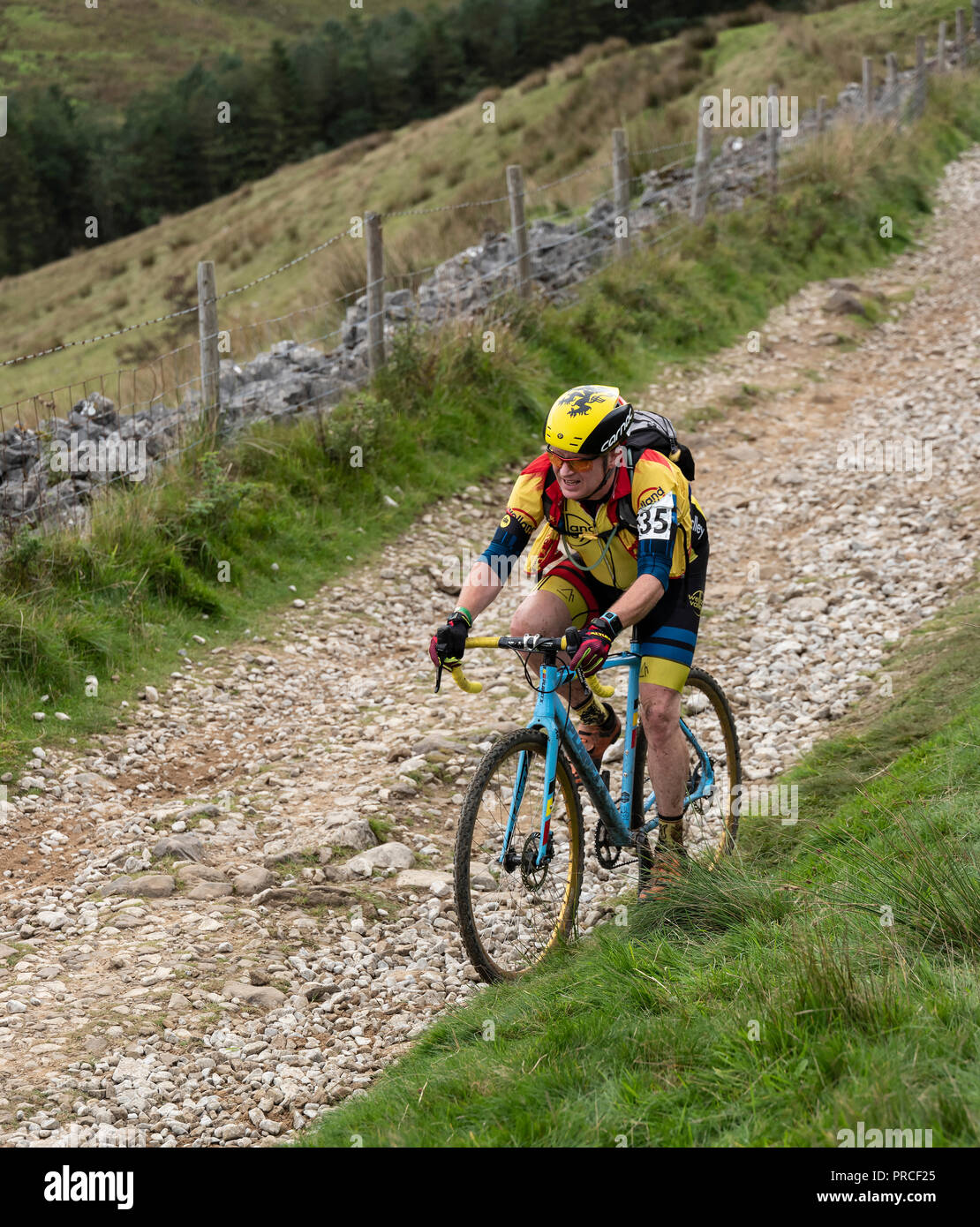 3 Peaks Cyclocross, Yorkshire Dales, UK Stock Photo - Alamy