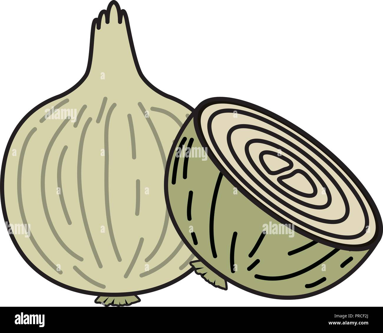 cute onion isolated icon Stock Vector Image & Art - Alamy