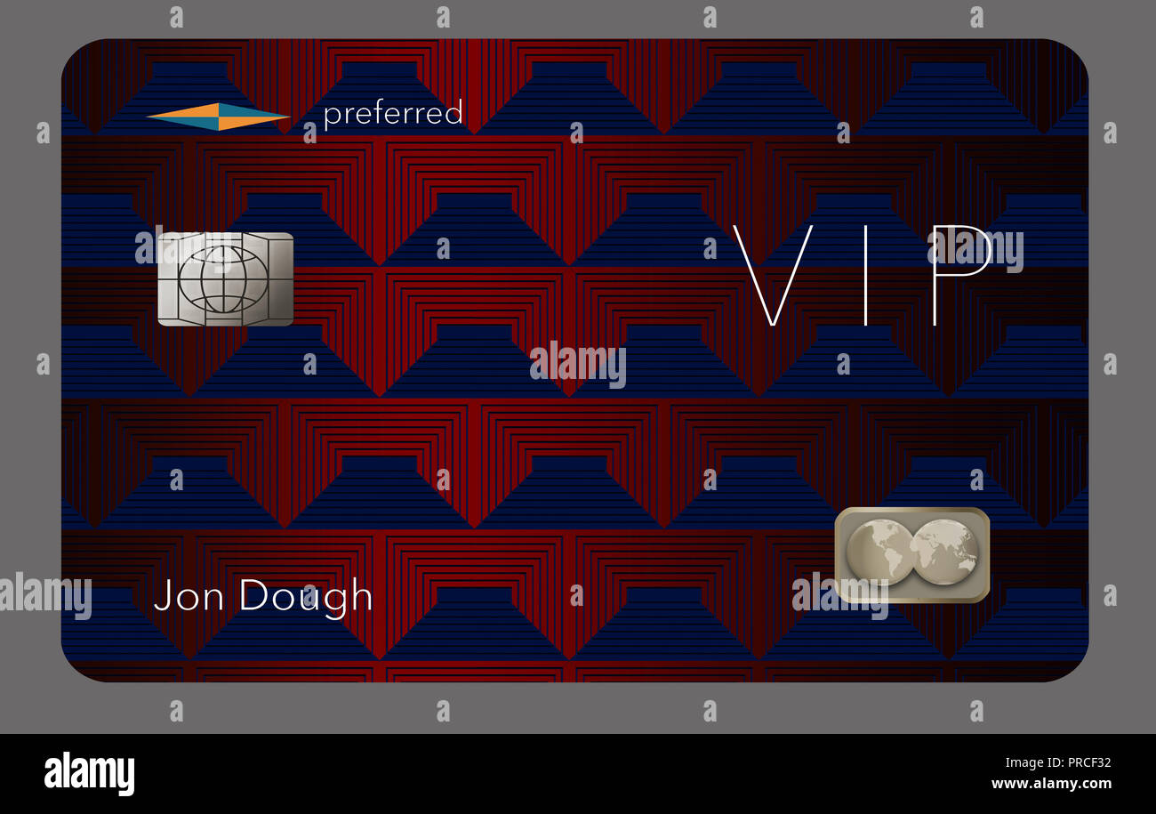 Here is a VIP or preferred customer credit card. It is a generic ...