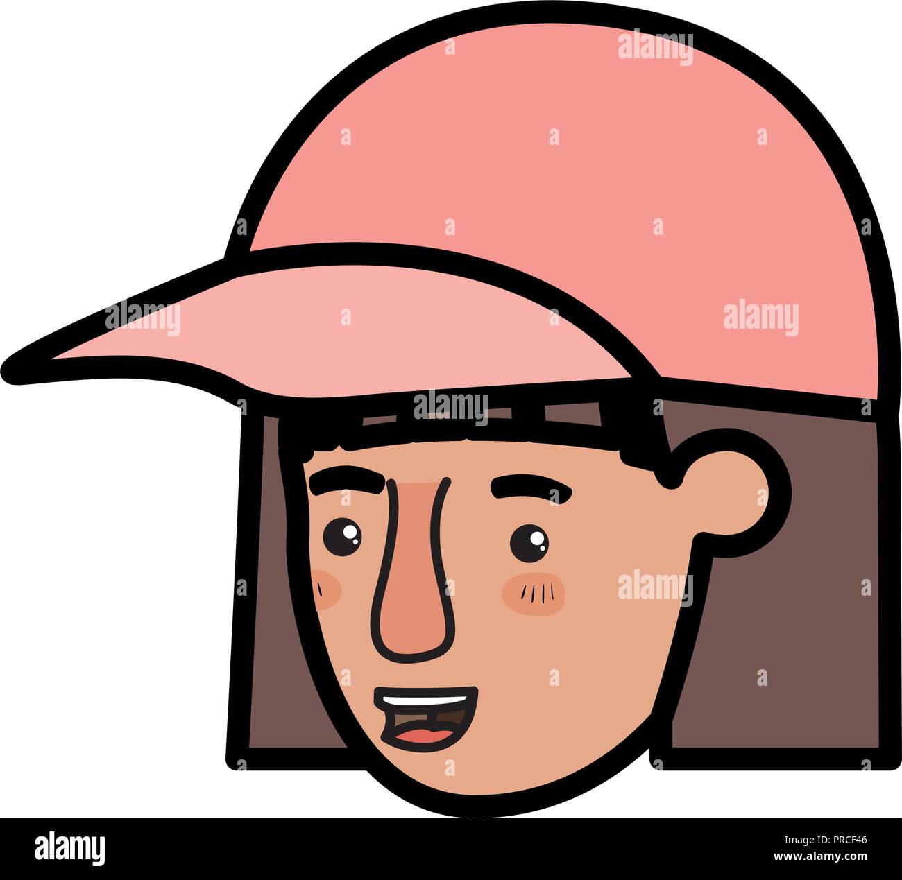 Hair bonnet Stock Vector Images - Alamy