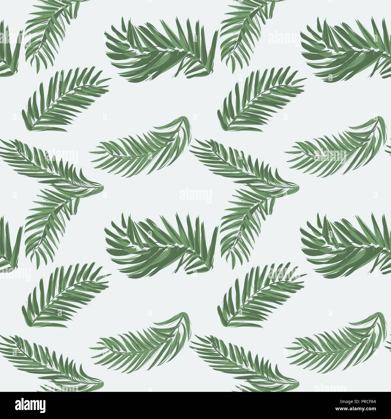 Palm leaf seamless pattern background. Beach seamless pattern wallpaper ...