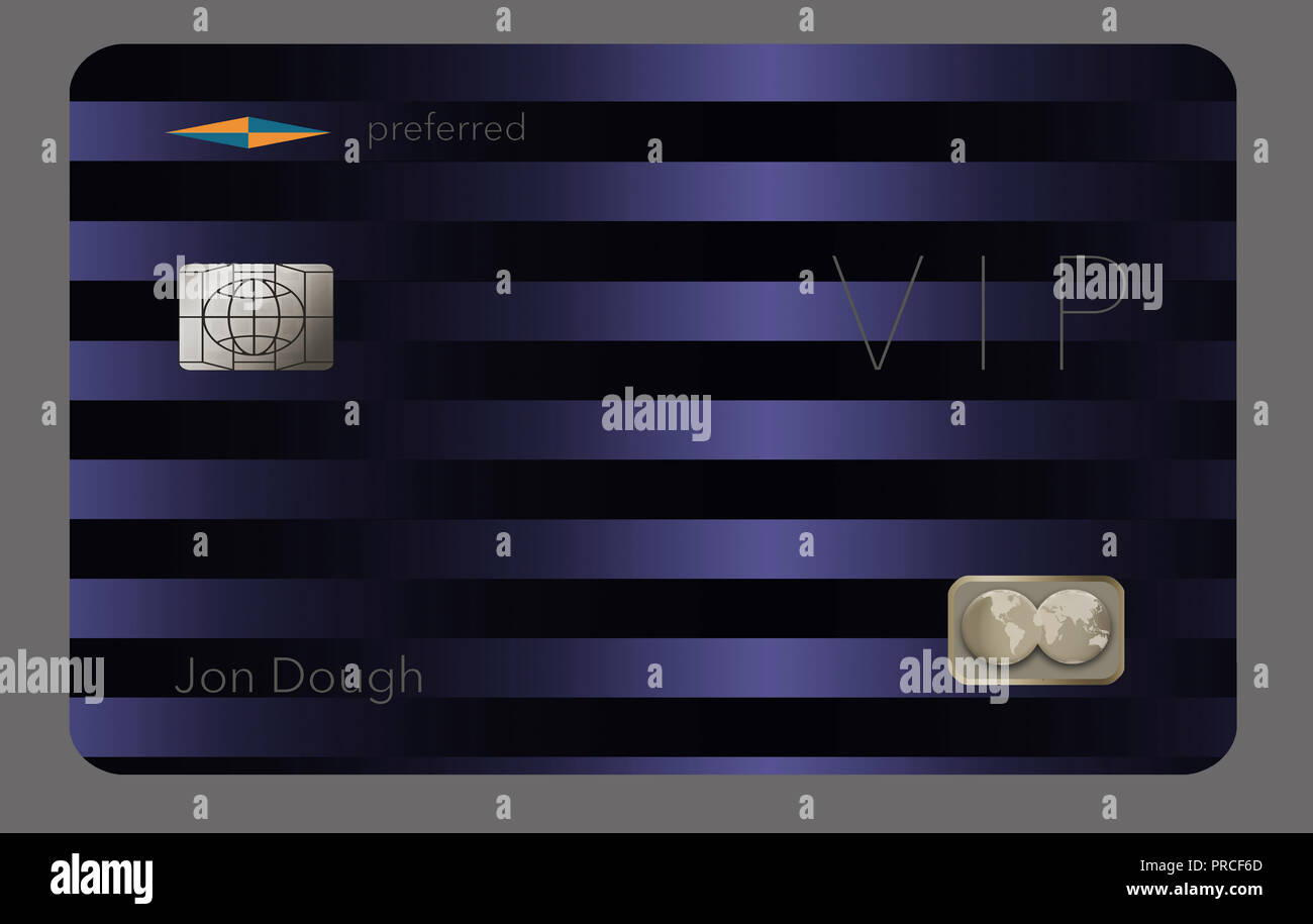 Here is a VIP or preferred customer credit card. It is a generic ...