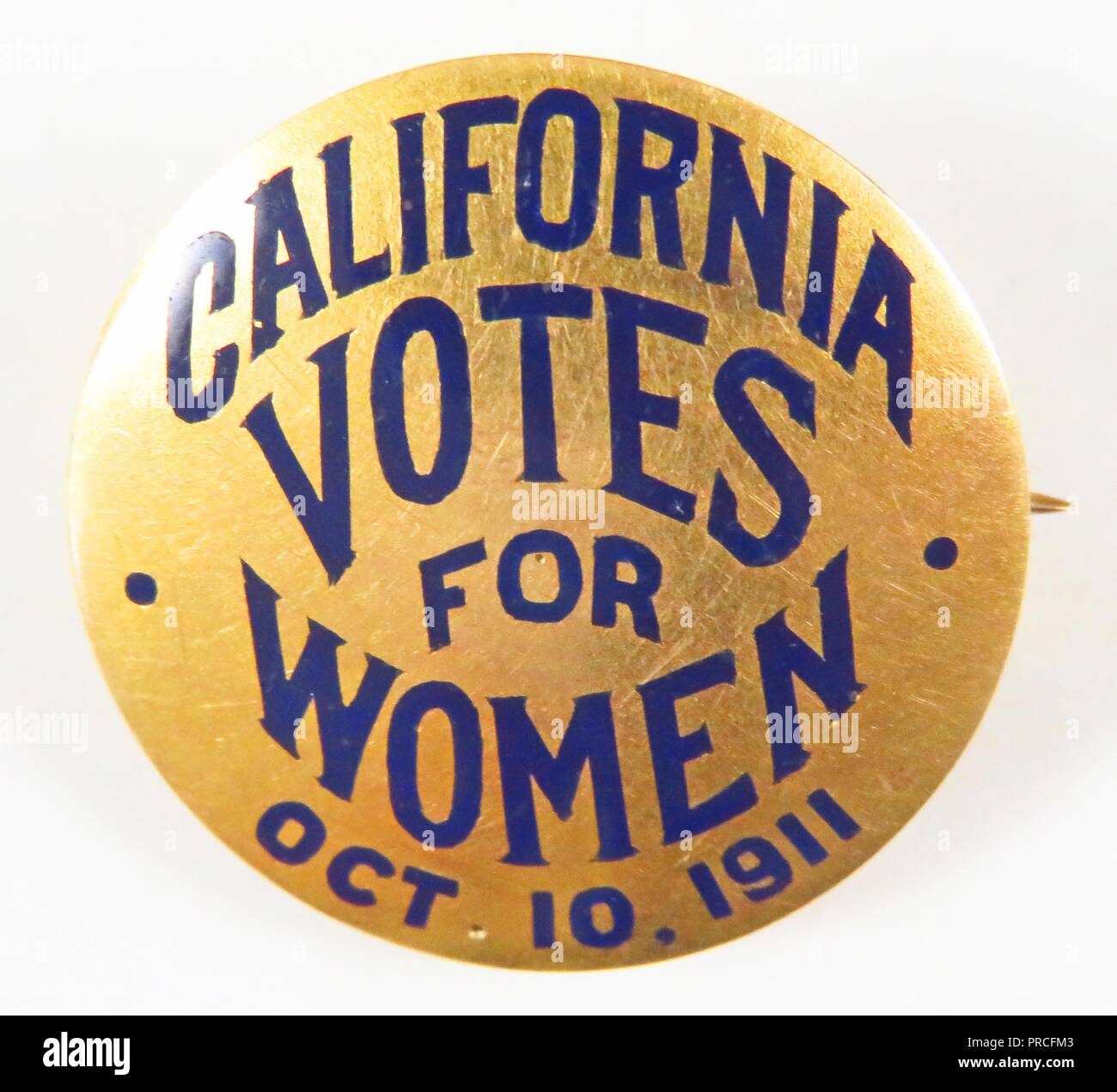 Metal suffrage pin hi-res stock photography and images - Alamy