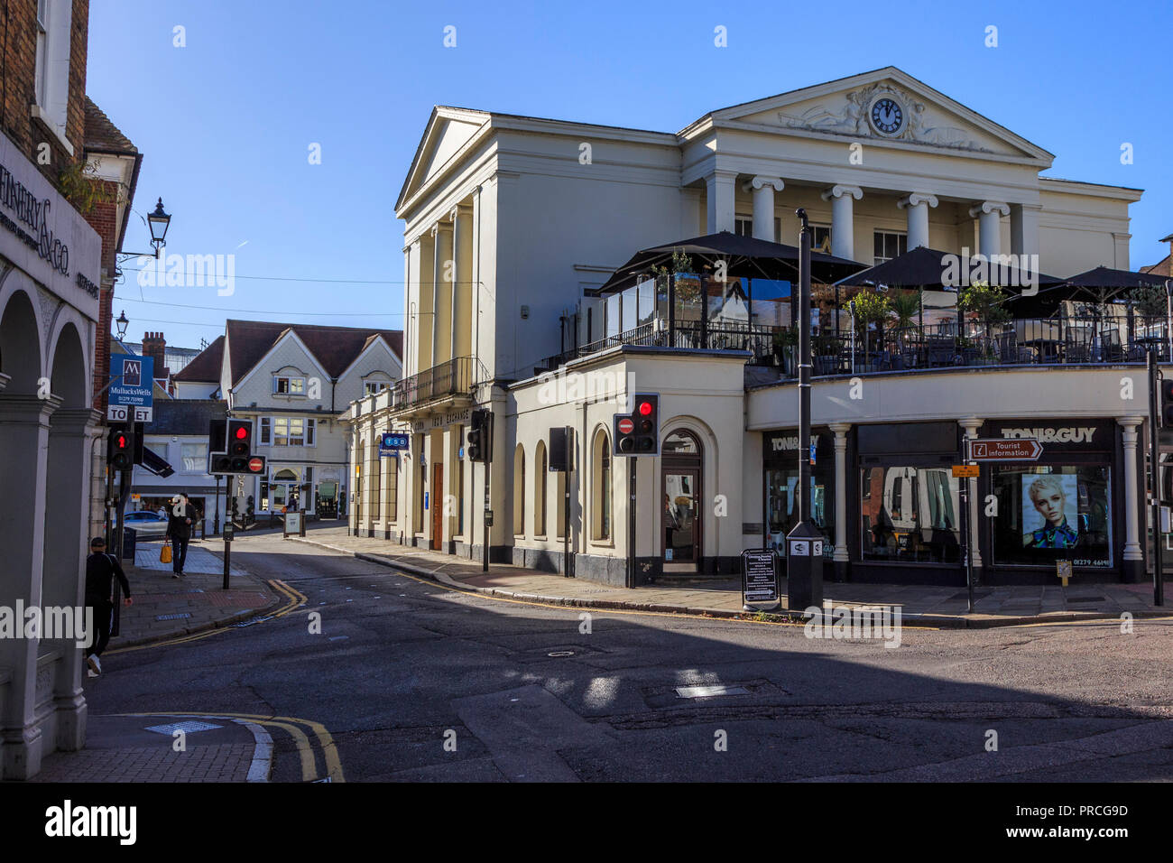 bishops stortford town centre high street ,a quaint historic market ...