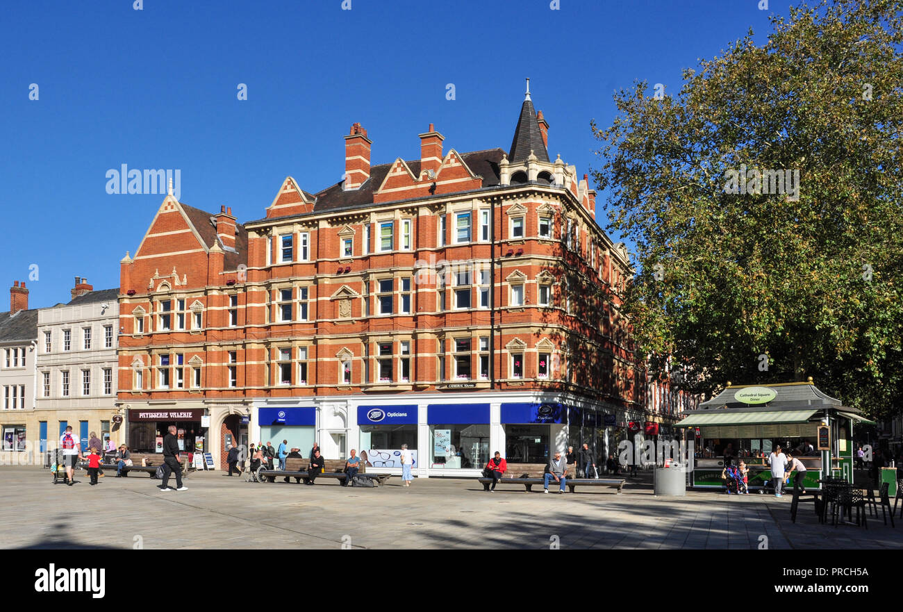 Peterborough cathedral square hi-res stock photography and images - Alamy