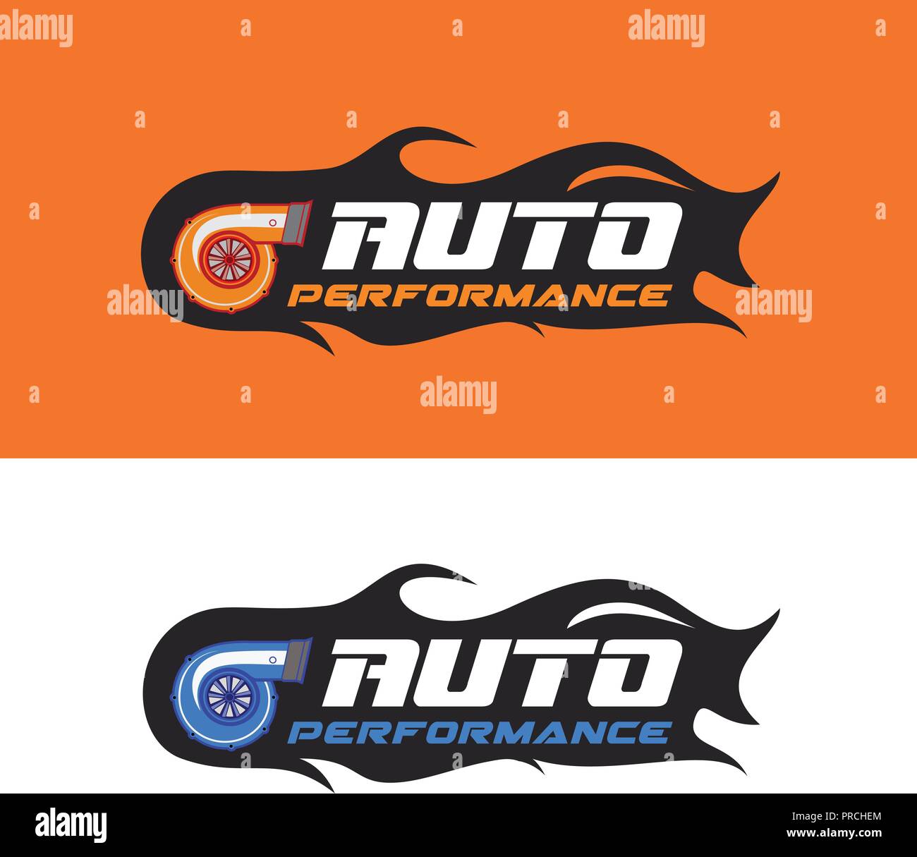 Auto Performance Logo Stock Vector Image & Art - Alamy