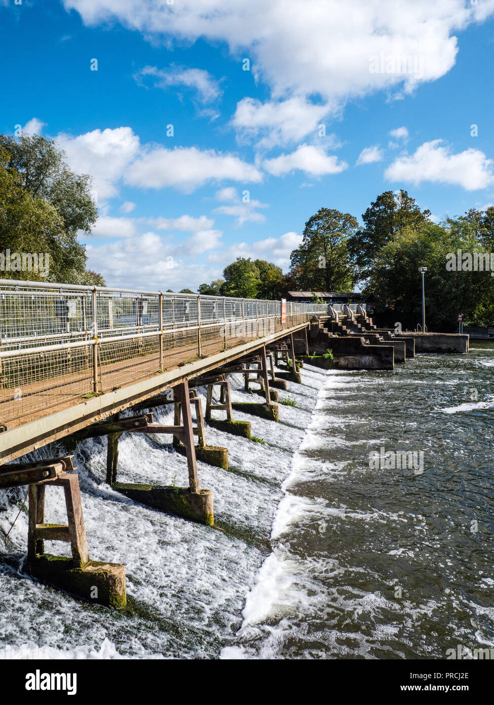 Weir footpath hi-res stock photography and images - Alamy