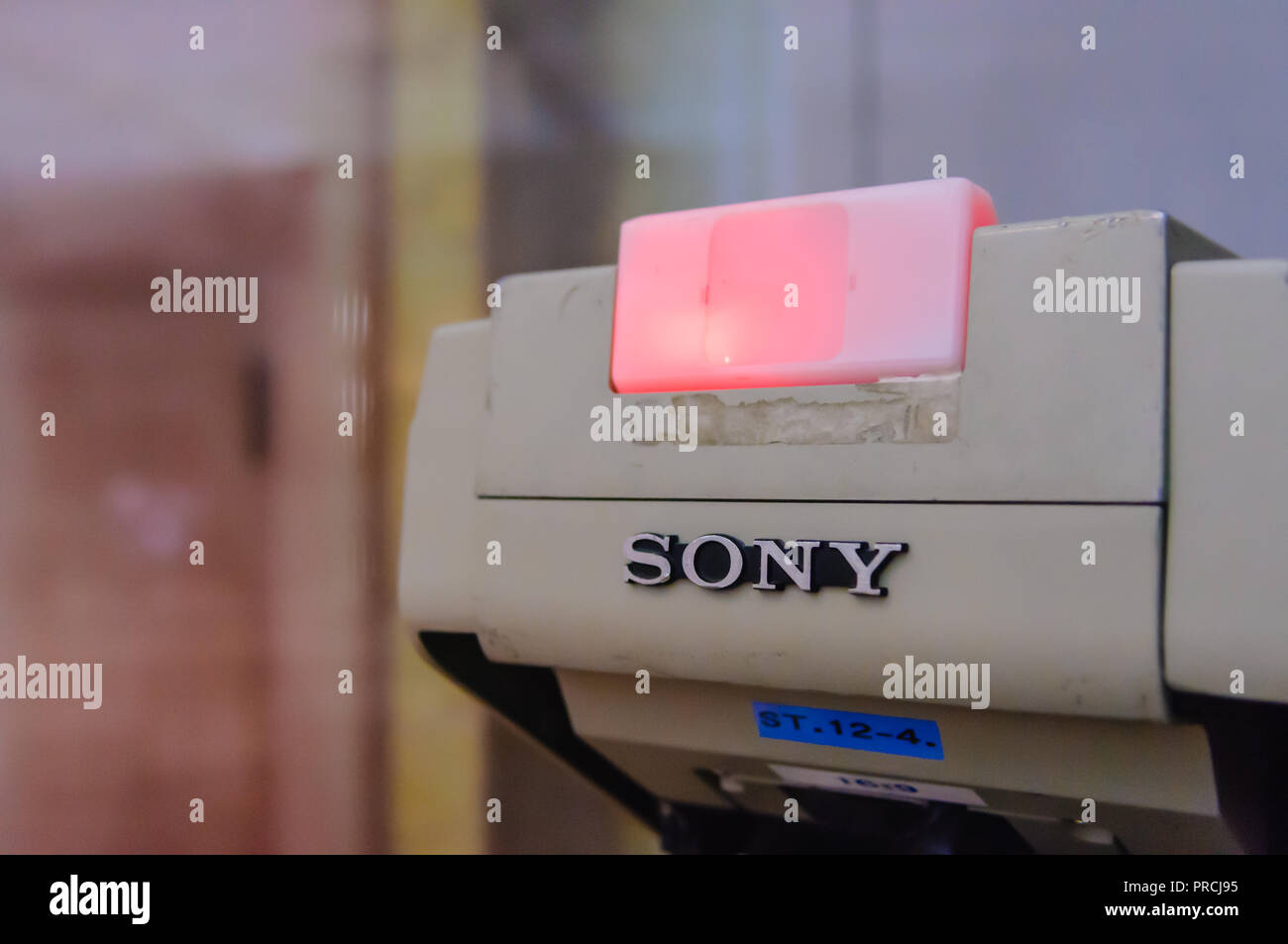 Sony television broadcast camera Stock Photo - Alamy