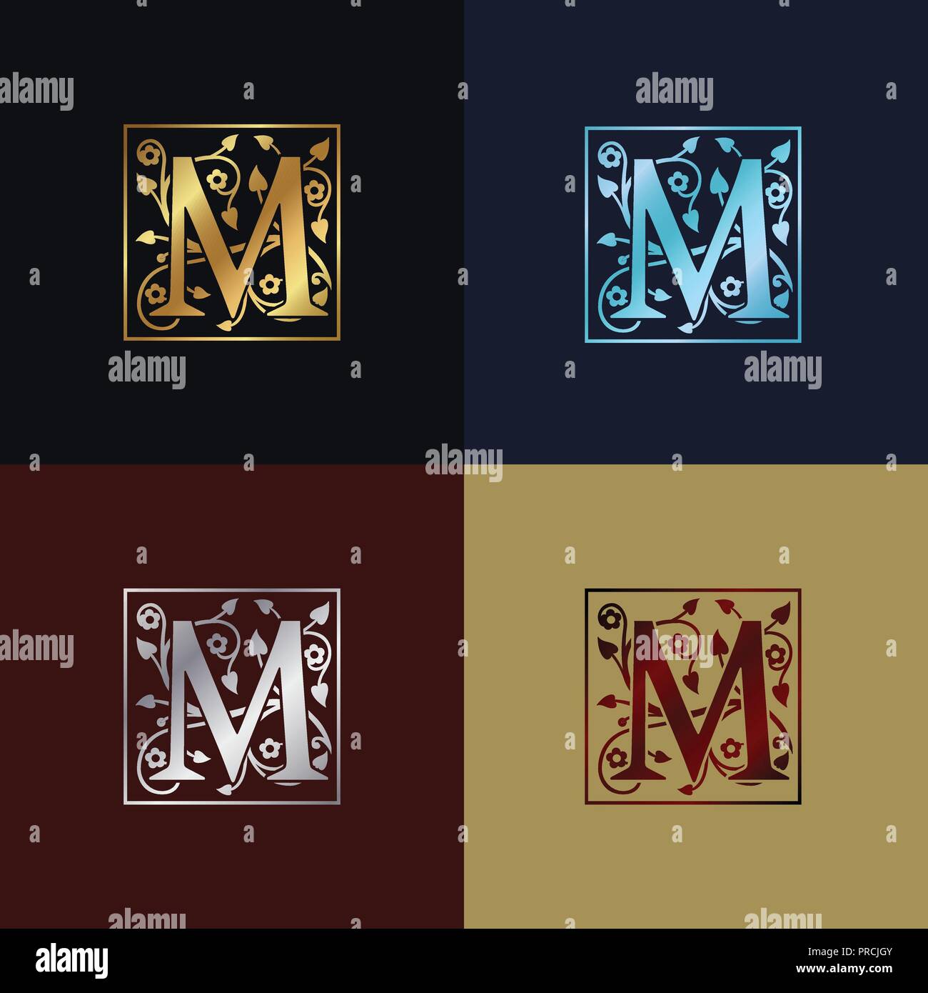 Capital letters m Stock Vector Images - Alamy
