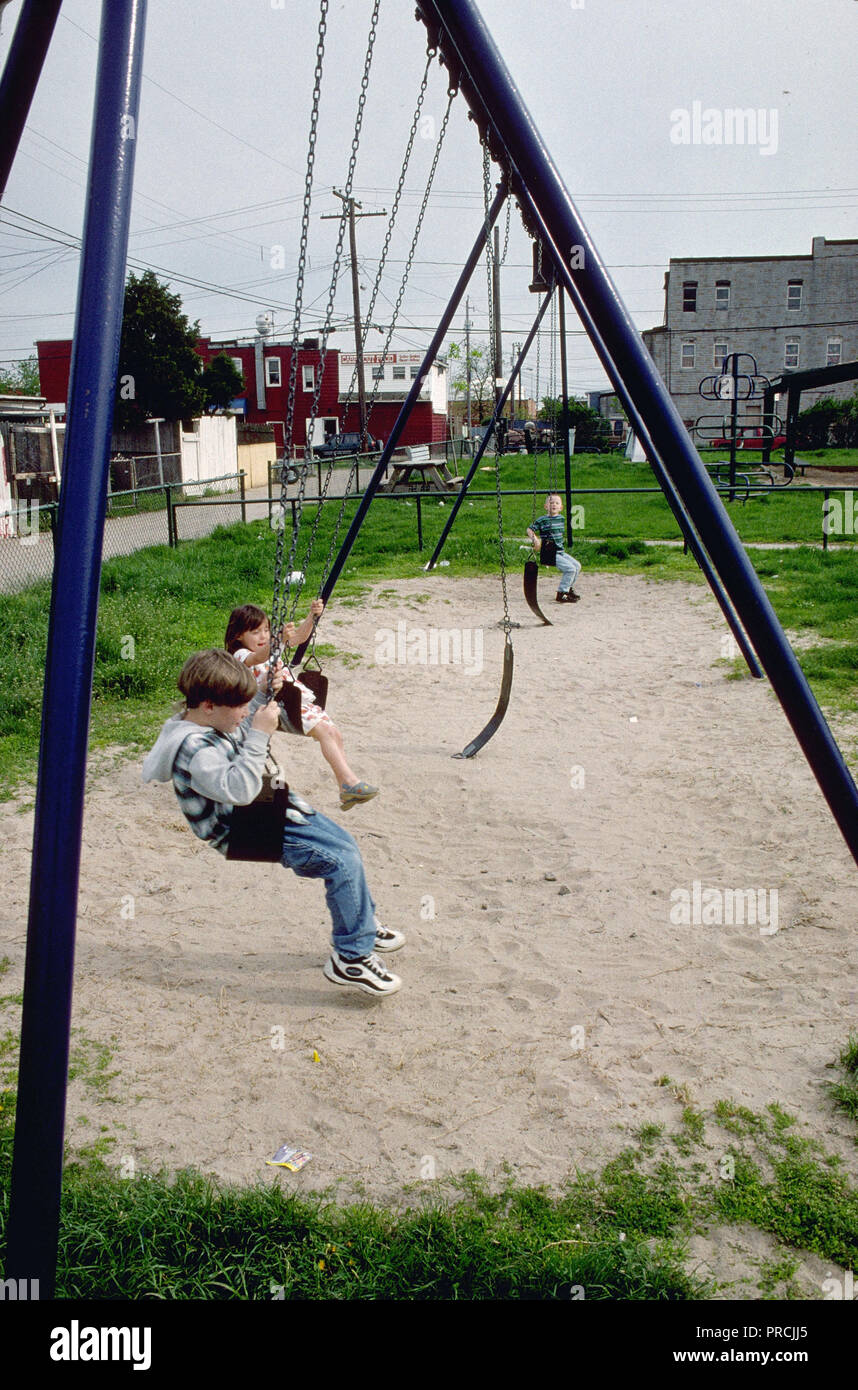 1990s children playing hi-res stock photography and images - Alamy