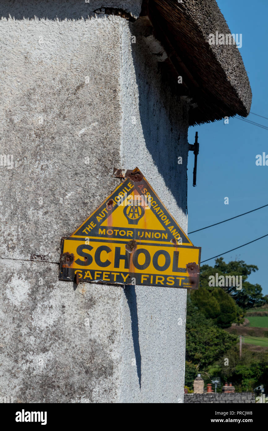 Old aa signs hi-res stock photography and images - Alamy