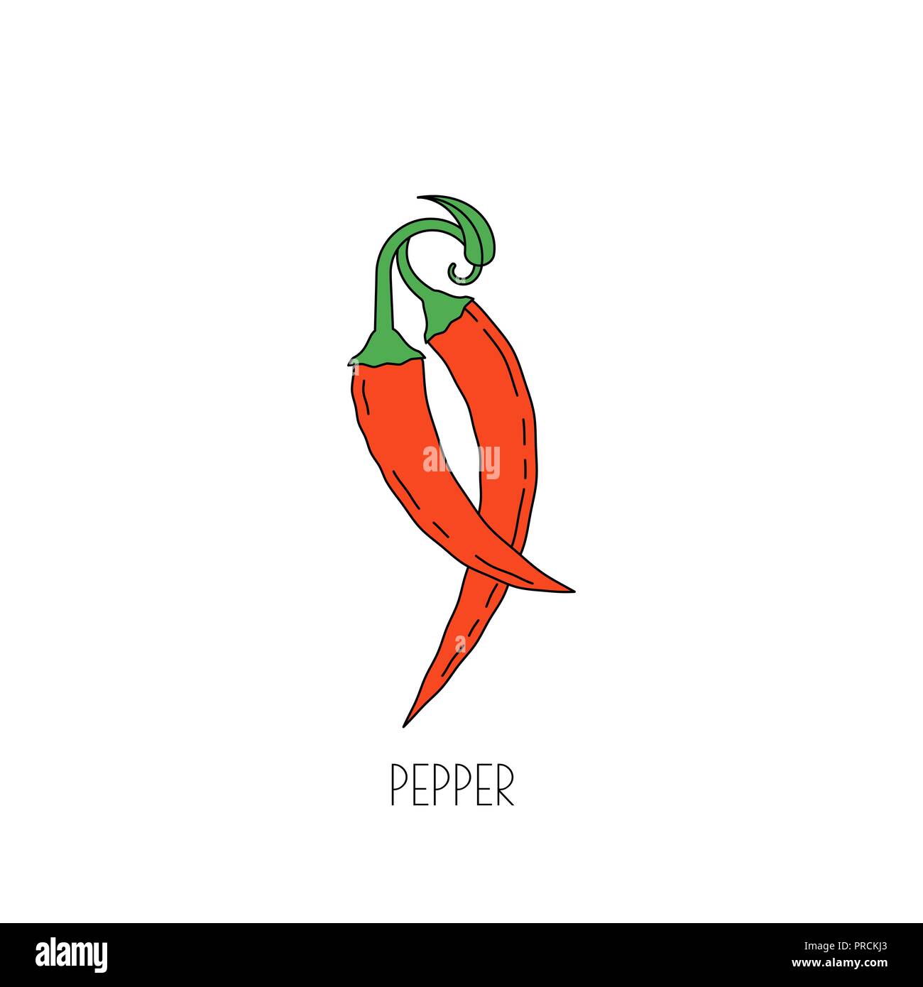 Set spices black pepper Stock Vector Images - Alamy