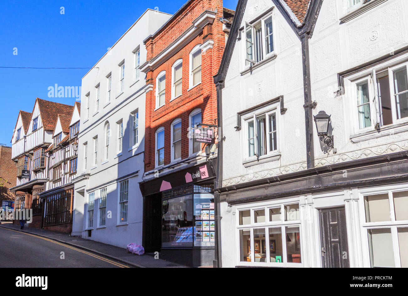 bishops stortford town centre high street ,a quaint historic market ...