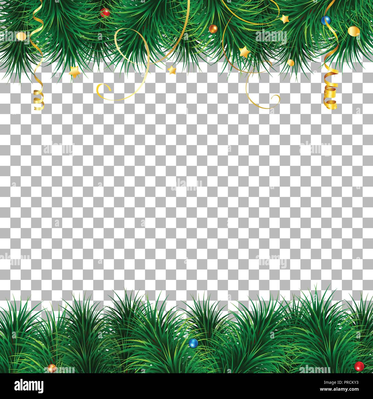 Christmas and New Year Frame Stock Vector Image & Art - Alamy
