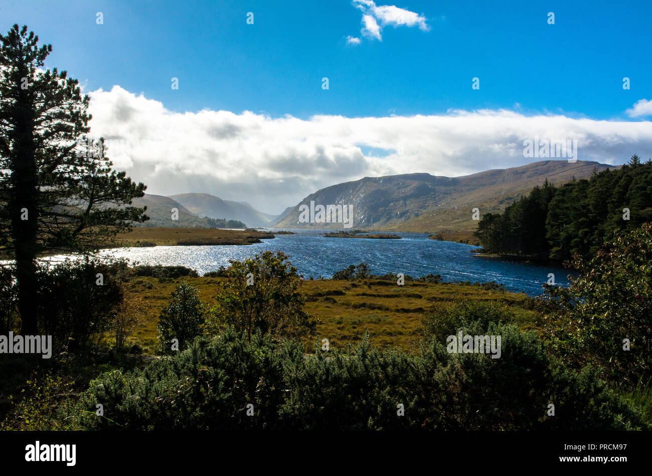 Derryveagh mountains glenveagh national hi-res stock photography and ...