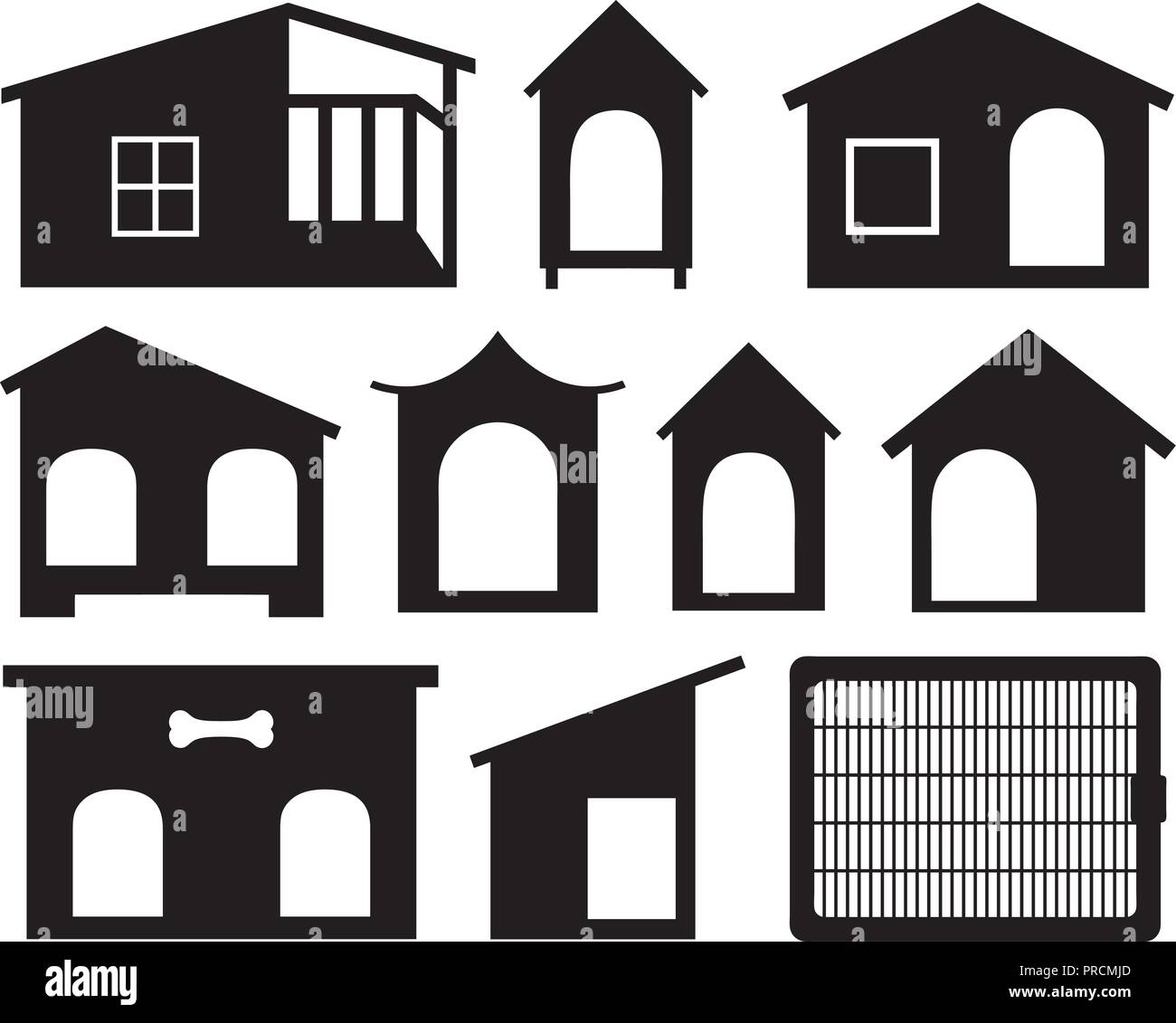 Cage on roof Stock Vector Images - Alamy