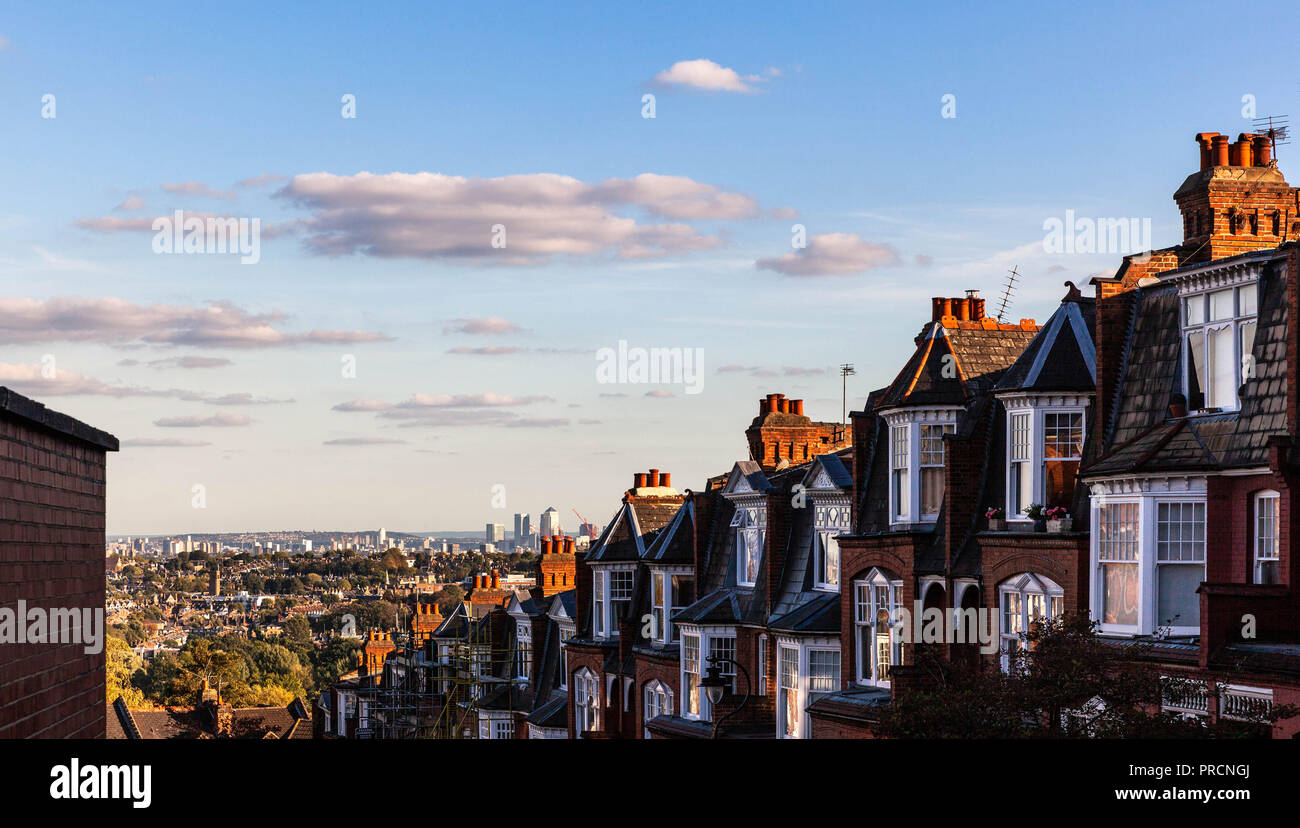 View of London from Muswell Hill, London, England, UK Stock Photo - Alamy