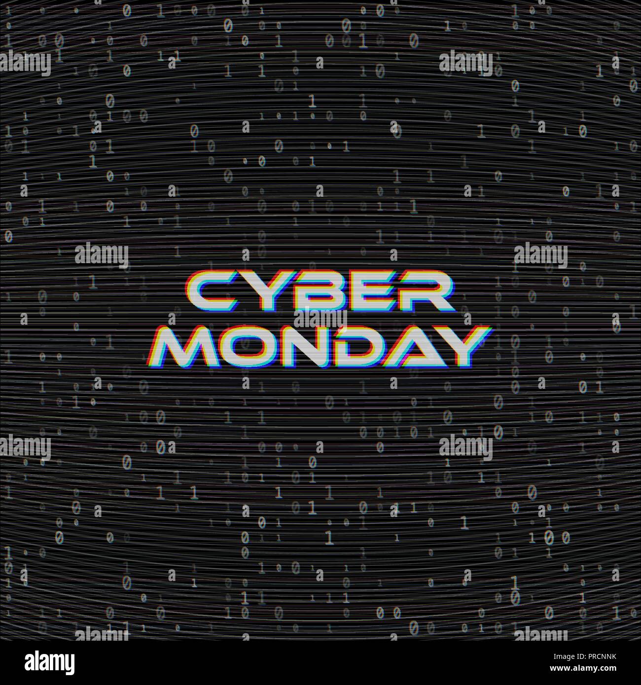 Cyber monday sale line Stock Vector Images - Alamy