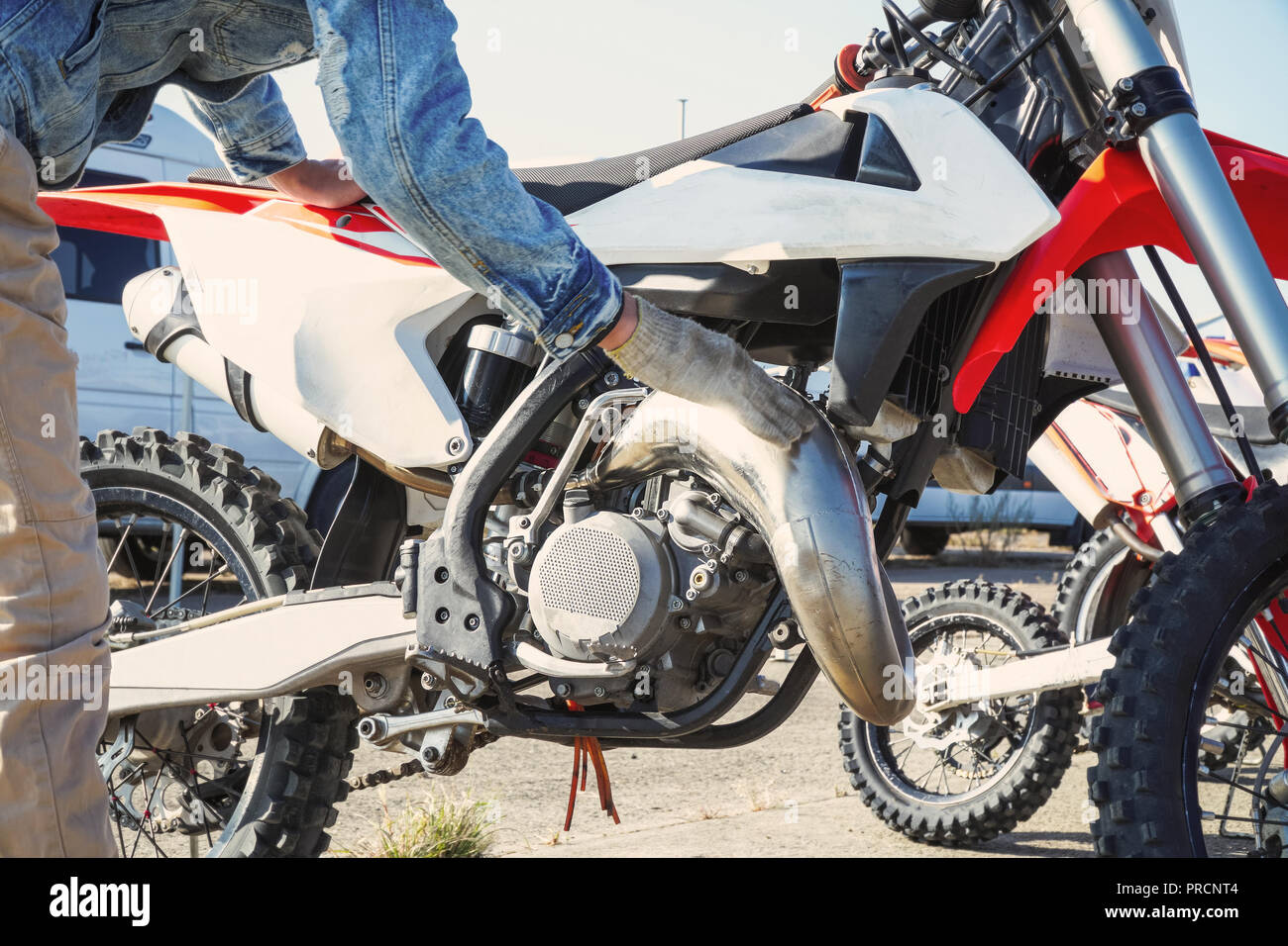 Repair Motorcycle Stock Photos & Repair Motorcycle Stock Images - Alamy