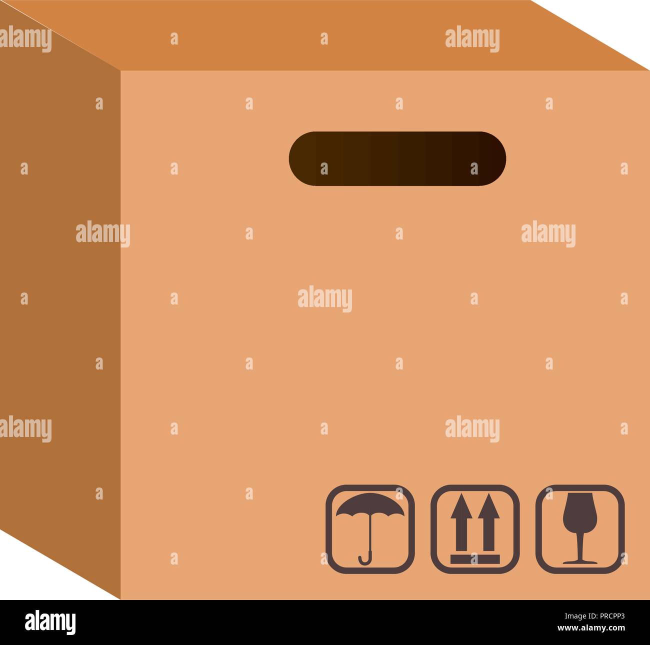 packing box carton icon vector illustration design Stock Vector Image ...