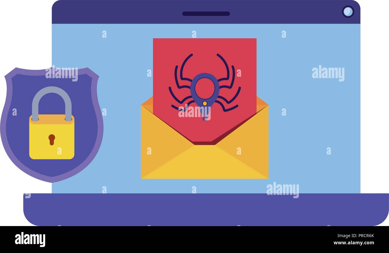 Adware scan Stock Vector Images - Alamy