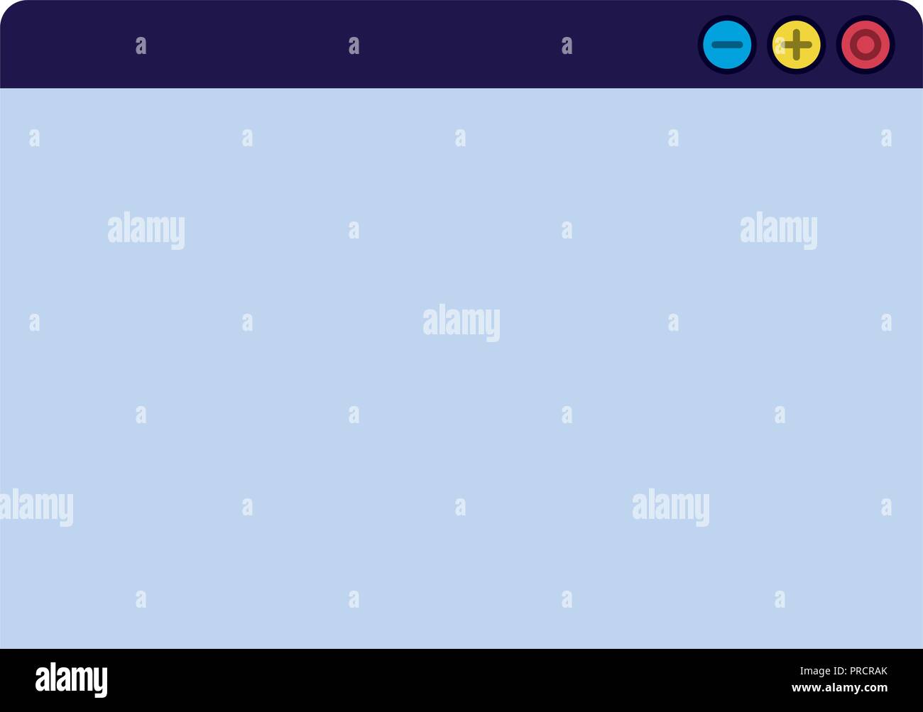 open computer window isolated icon Stock Vector Image & Art - Alamy