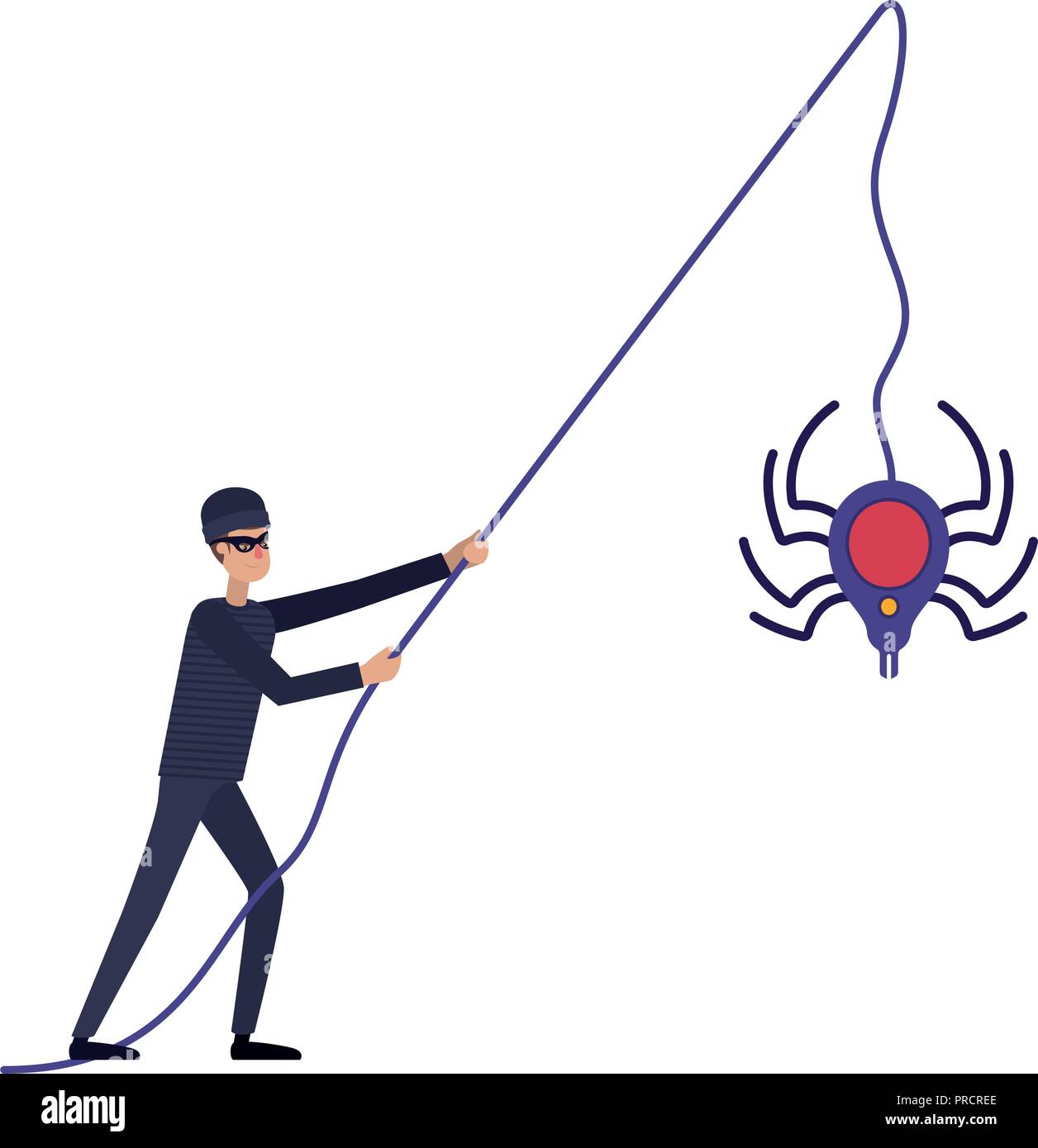 Hacker computer avatar character hi-res stock photography and images ...