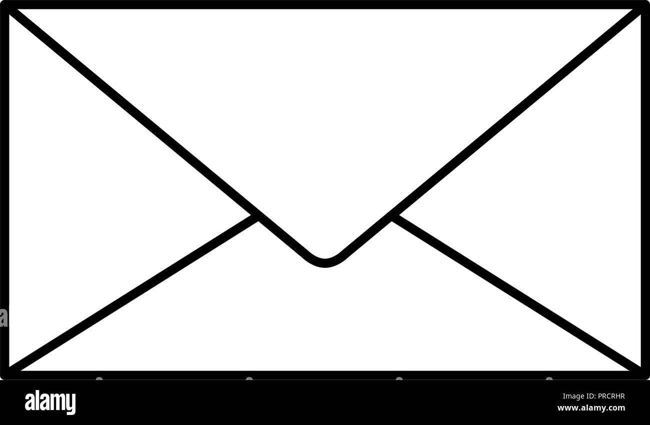 closed letter isolated icons Stock Vector Image & Art - Alamy