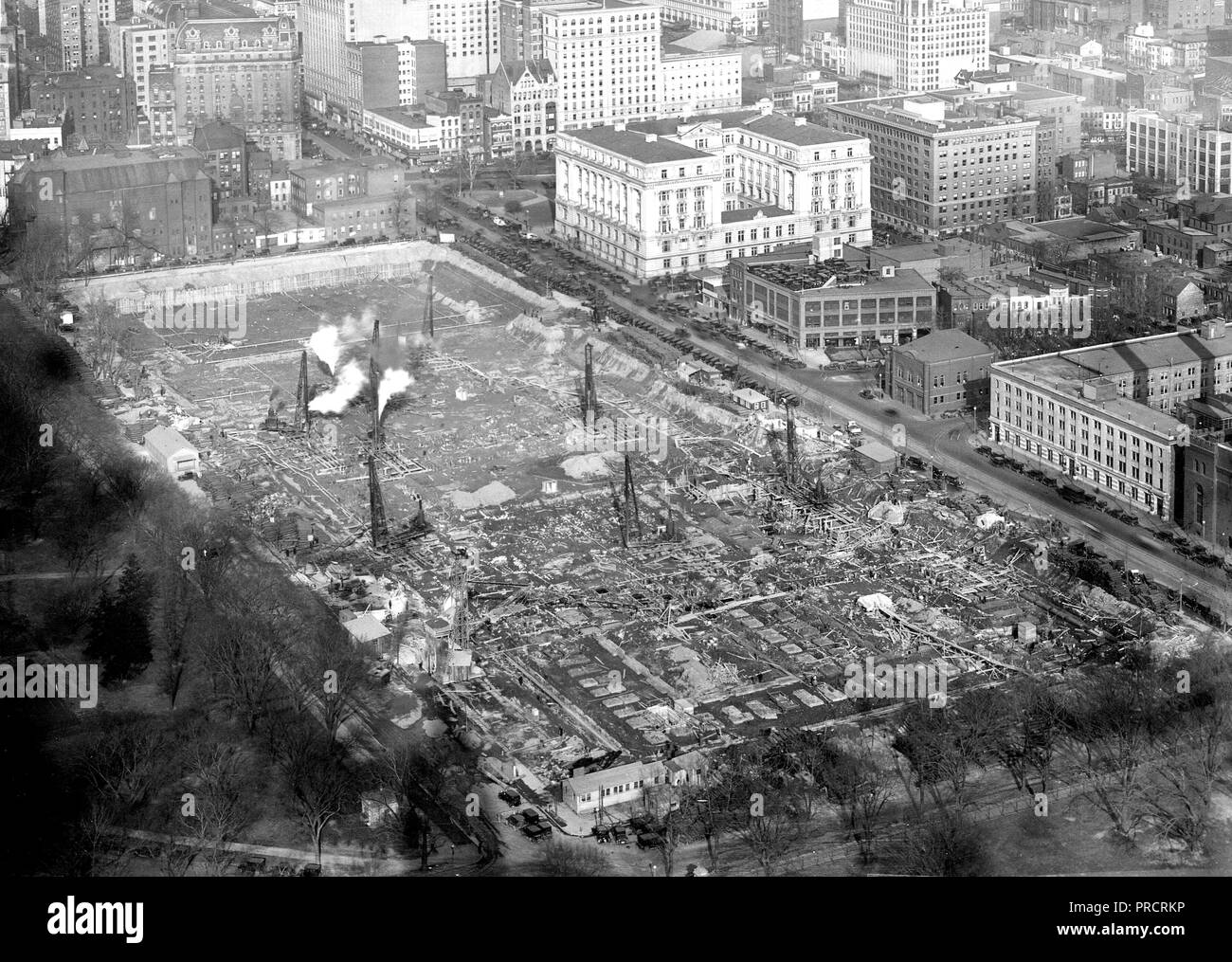 Photograph of the Department of Commerce Building being Constructed ...