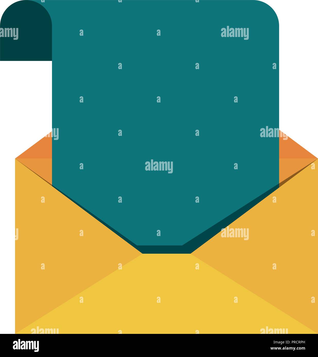 open letter isolated icons Stock Vector Image & Art - Alamy