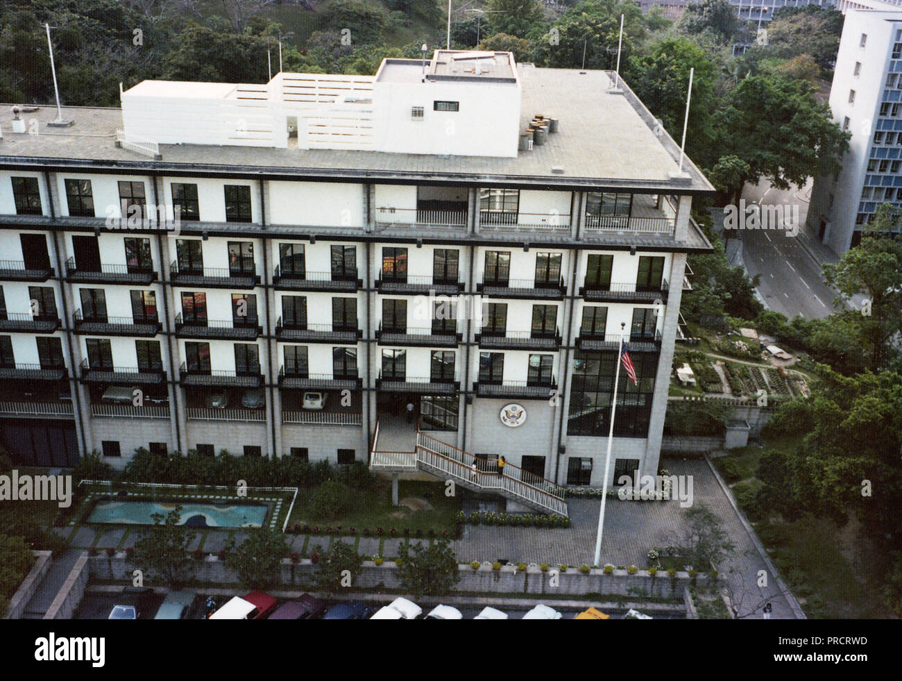 Hong Kong - Chancery Office Building - 1979 Stock Photo - Alamy