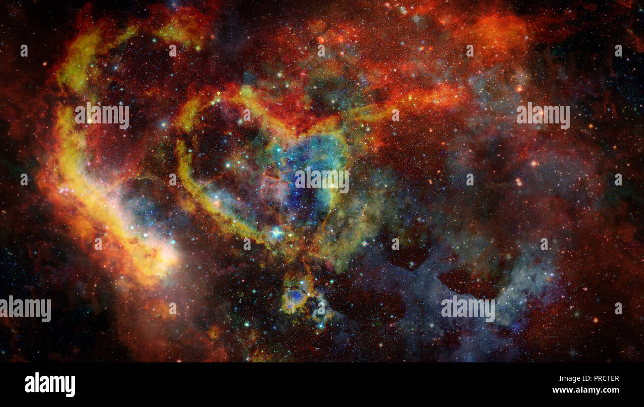 Image of the nebula in deep space. Infinity sky. Elements of this image ...