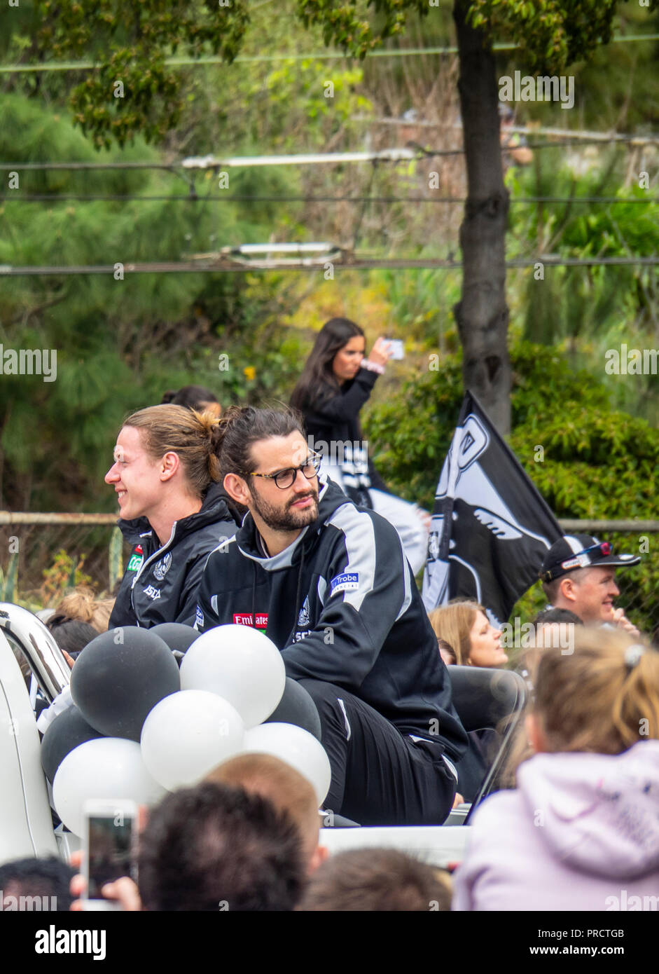 2018 afl grand final parade hi-res stock photography and images - Alamy