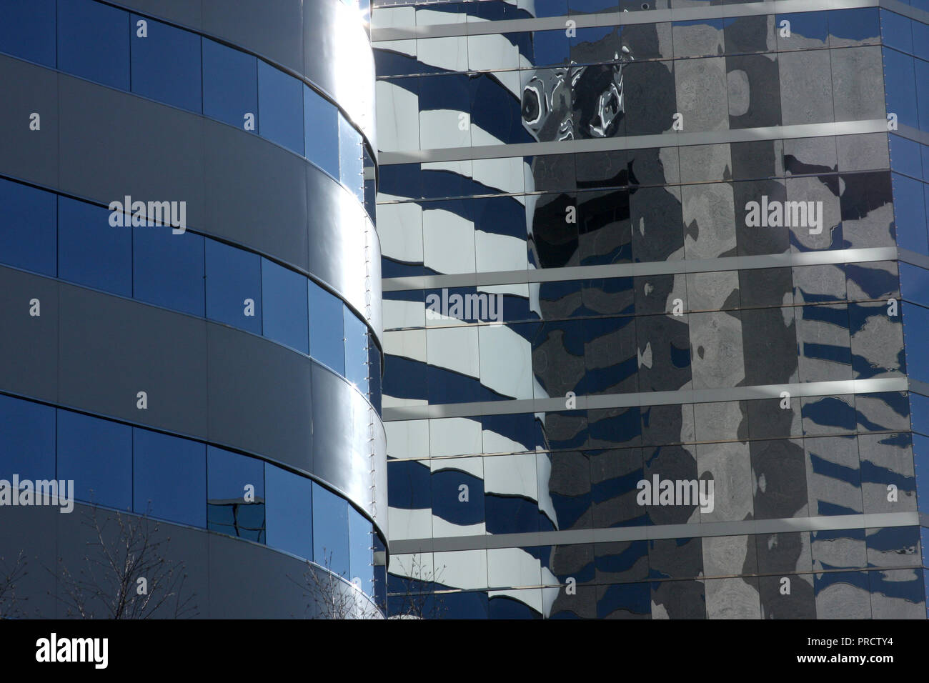 Modern buildings in James Center, Richmond, VA, USA Stock Photo - Alamy