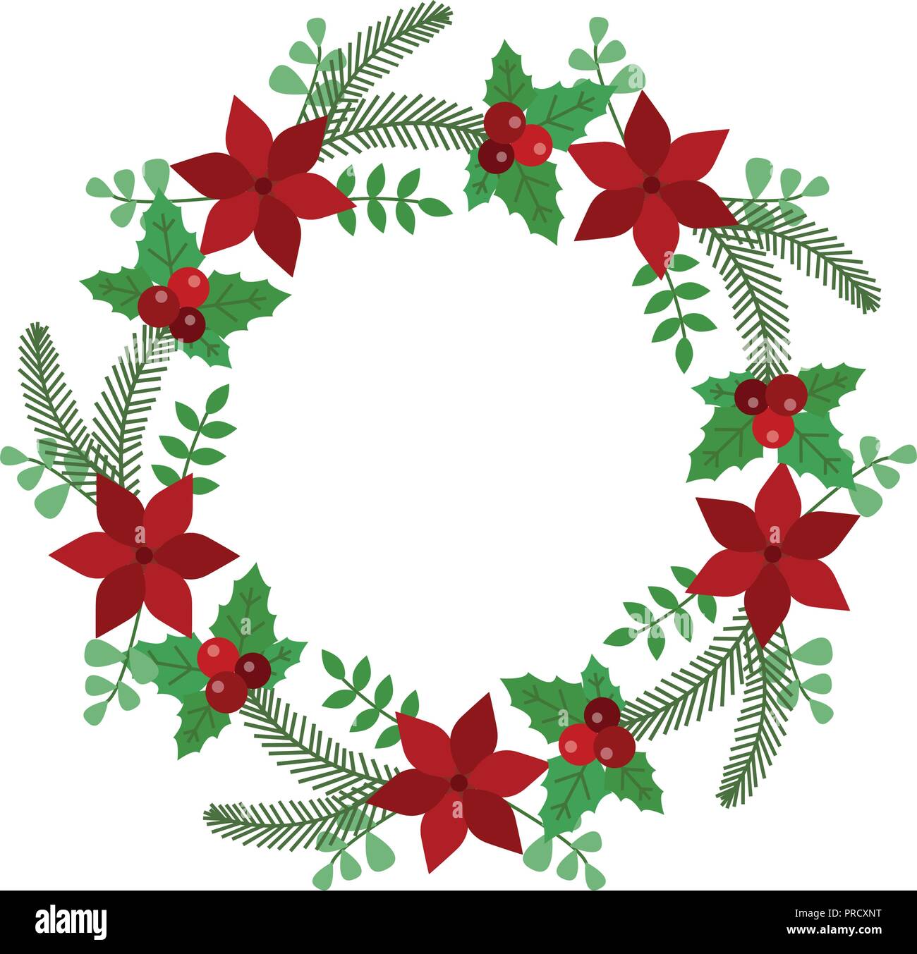 Holiday Wreath Clip Art