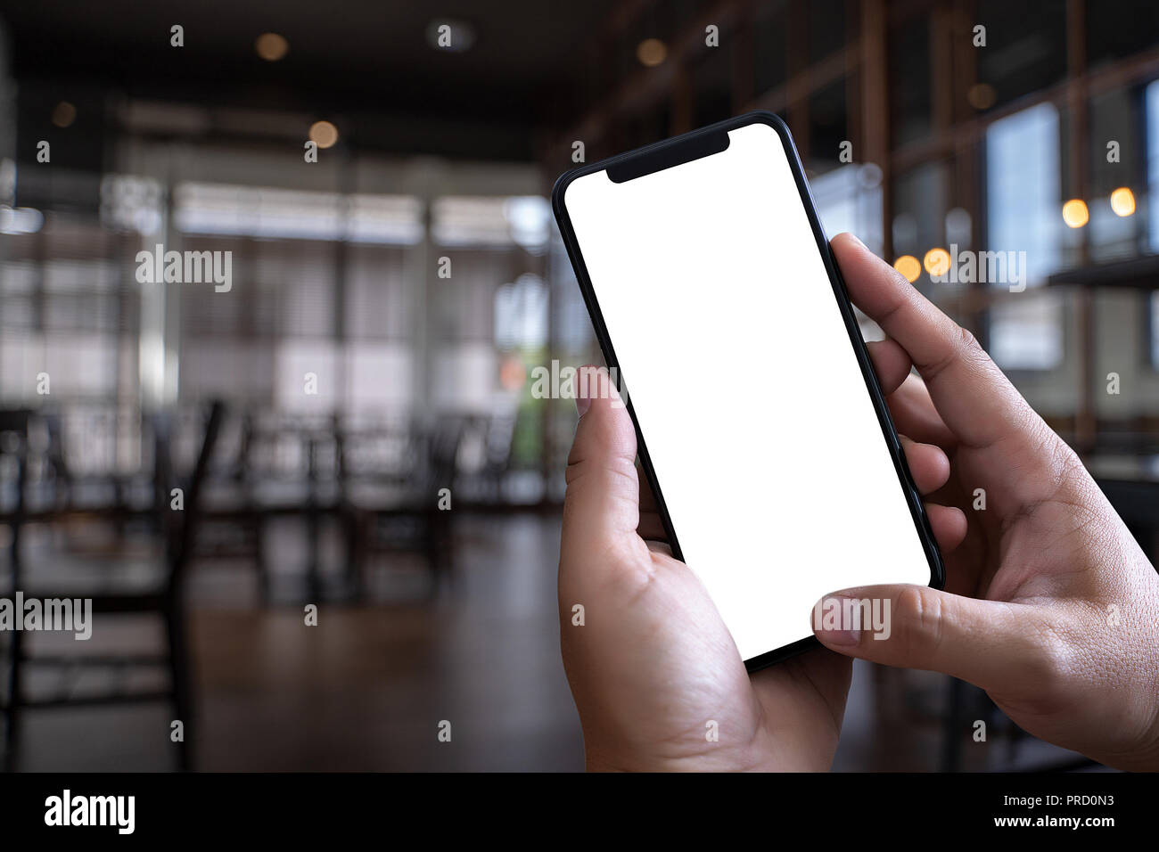Close up man hands using smart phone Technology and phone technology ...