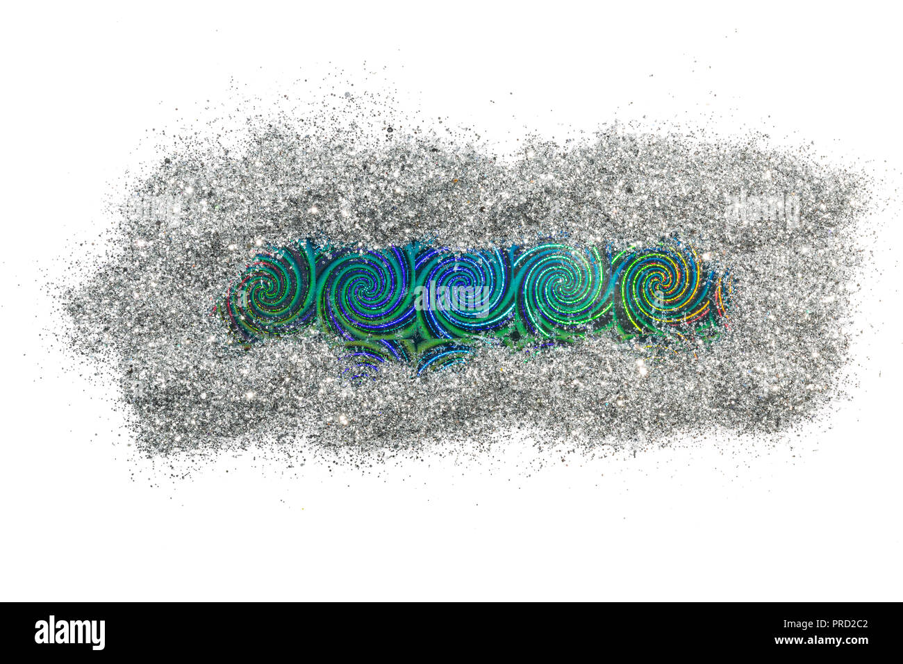 Holographic foil texture design Cut Out Stock Images & Pictures - Alamy