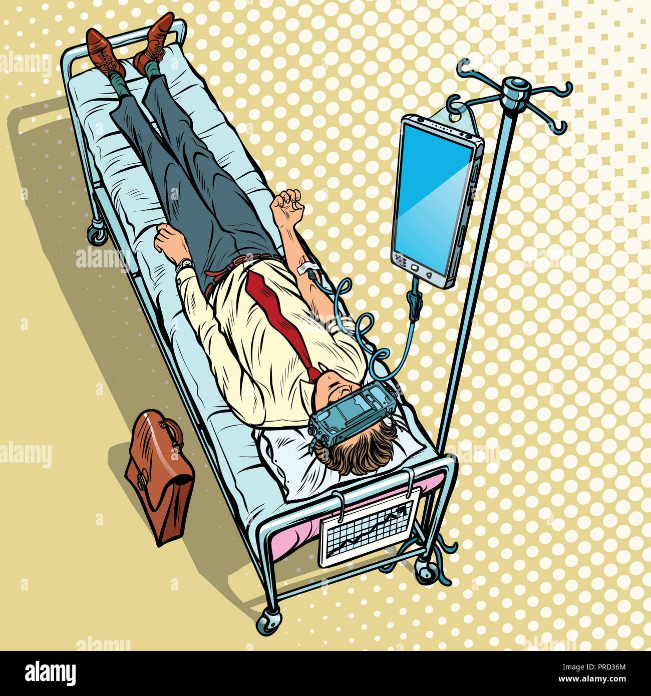 Patient virtual Stock Vector Images - Alamy