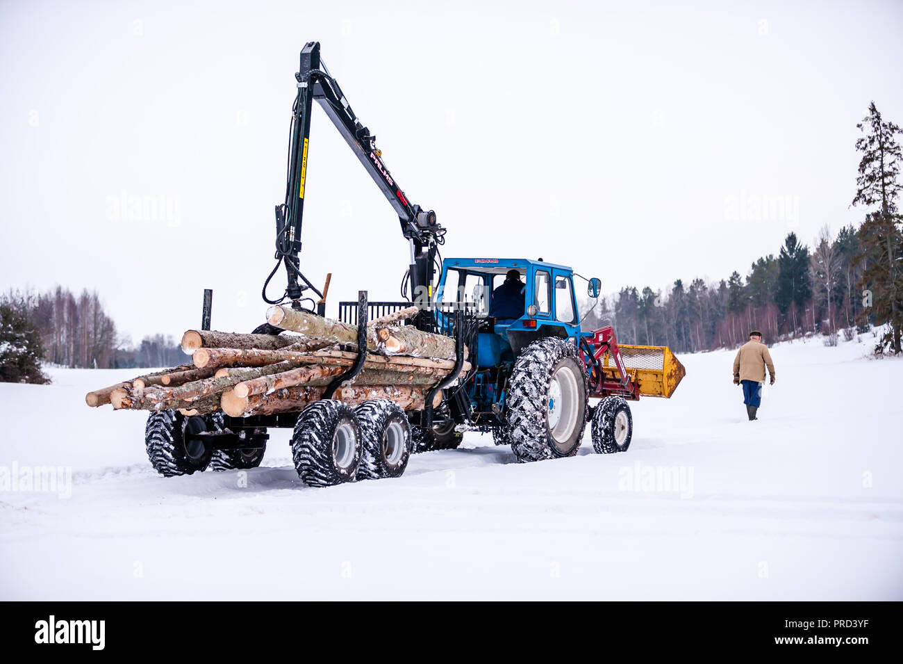 Hydralik crane hi-res stock photography and images - Alamy