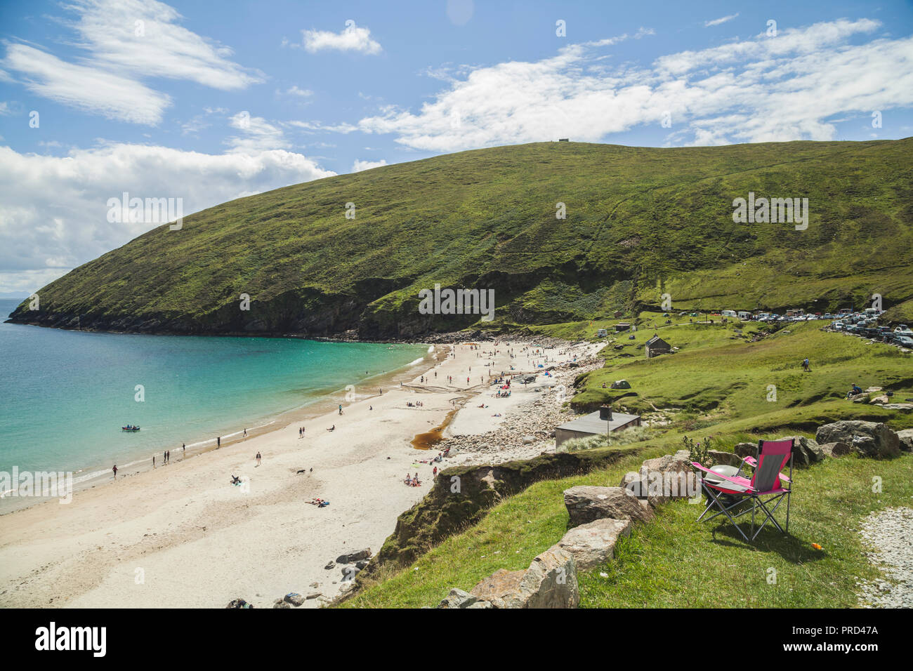Keem beach on Achill Island, Ireland Stock Photo - Alamy