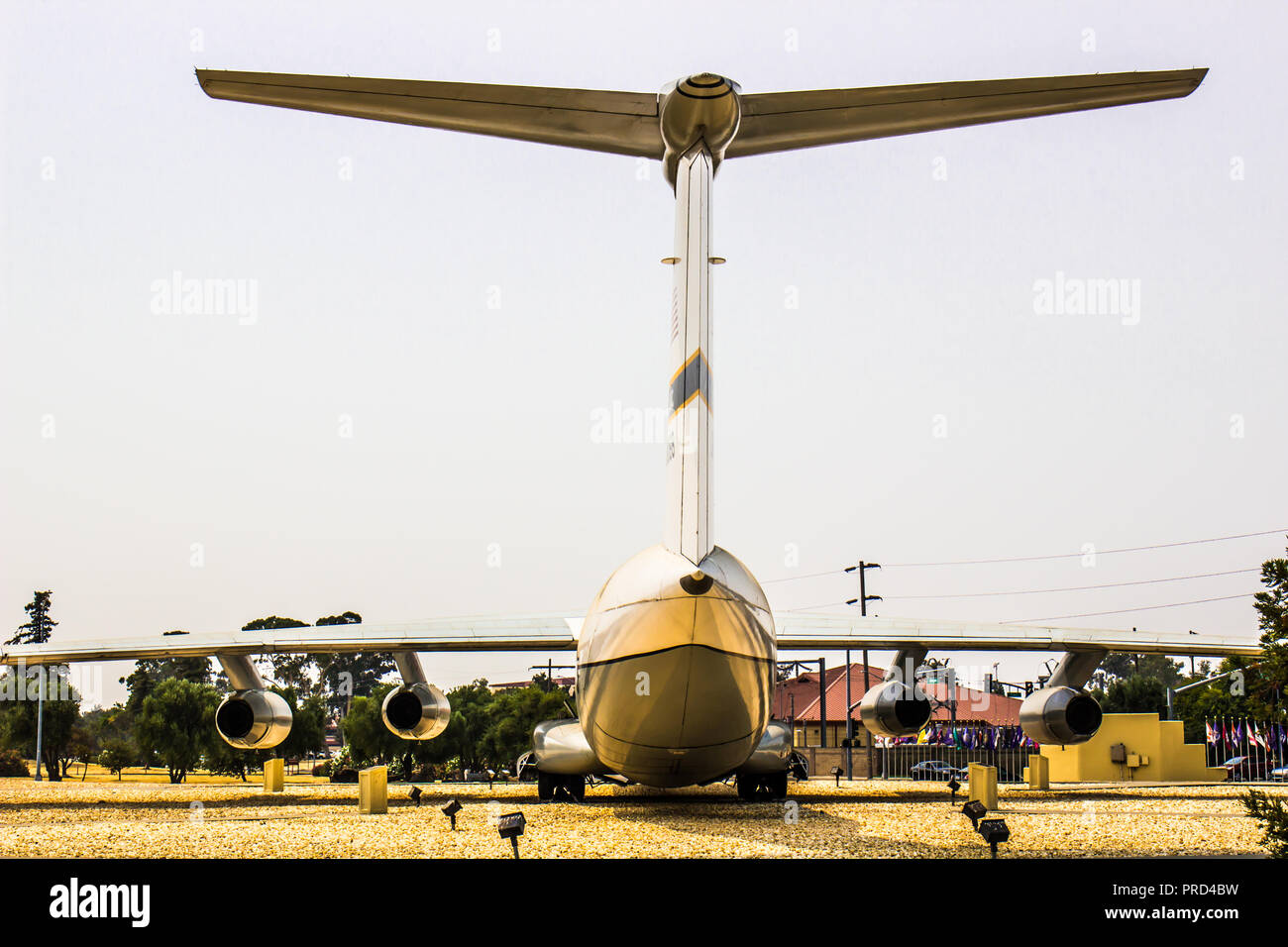Rear view tail engines hi-res stock photography and images - Alamy