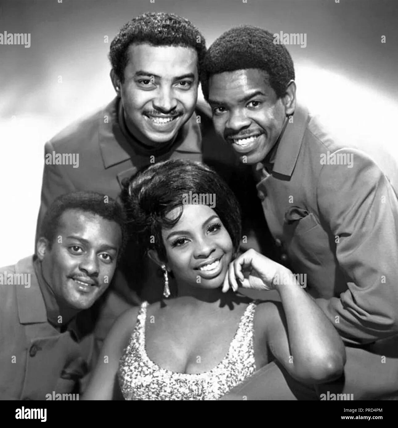 Gladys knight and the pips 1960s hi-res stock photography and images ...