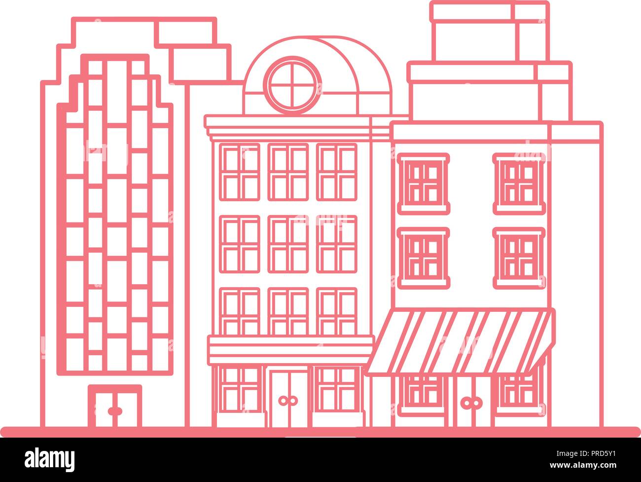 Public office build Stock Vector Images - Alamy