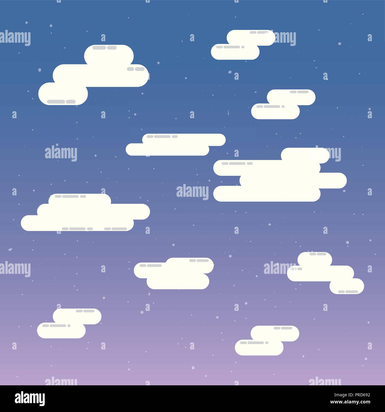 clouds weather sky nature design vector illustration Stock Vector Image ...