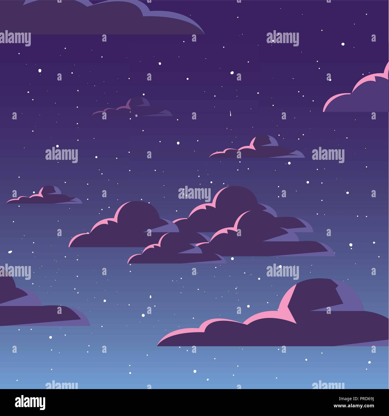 clouds weather sky nature design vector illustration Stock Vector Image ...