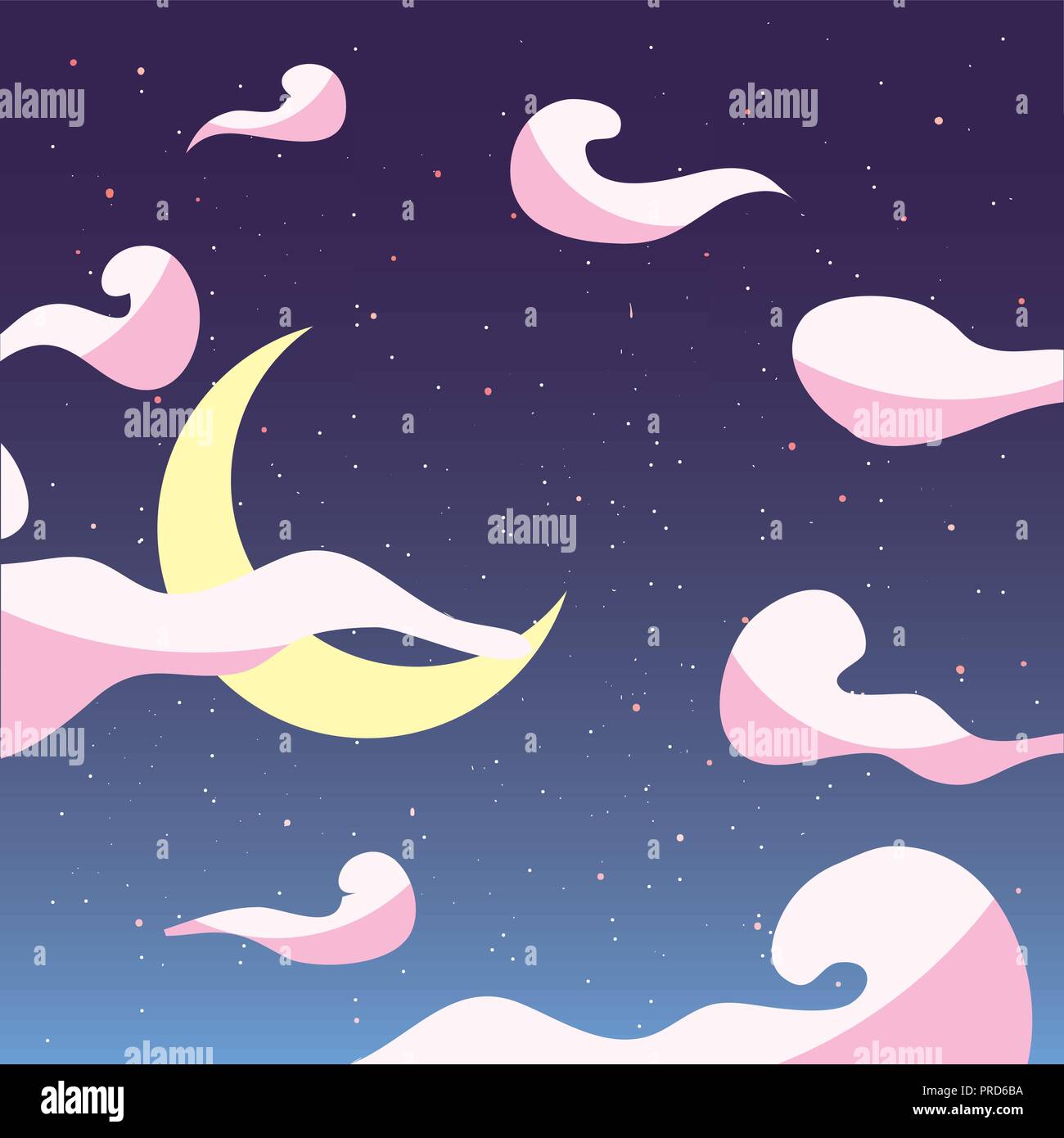 Night time fog Stock Vector Images - Alamy