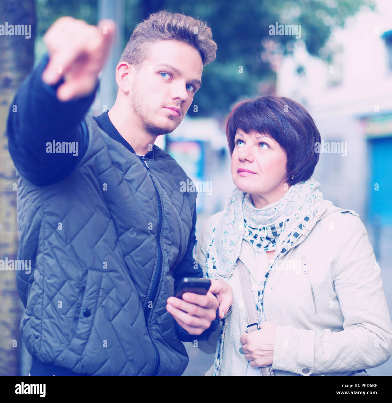 Ask for direction hi-res stock photography and images - Alamy